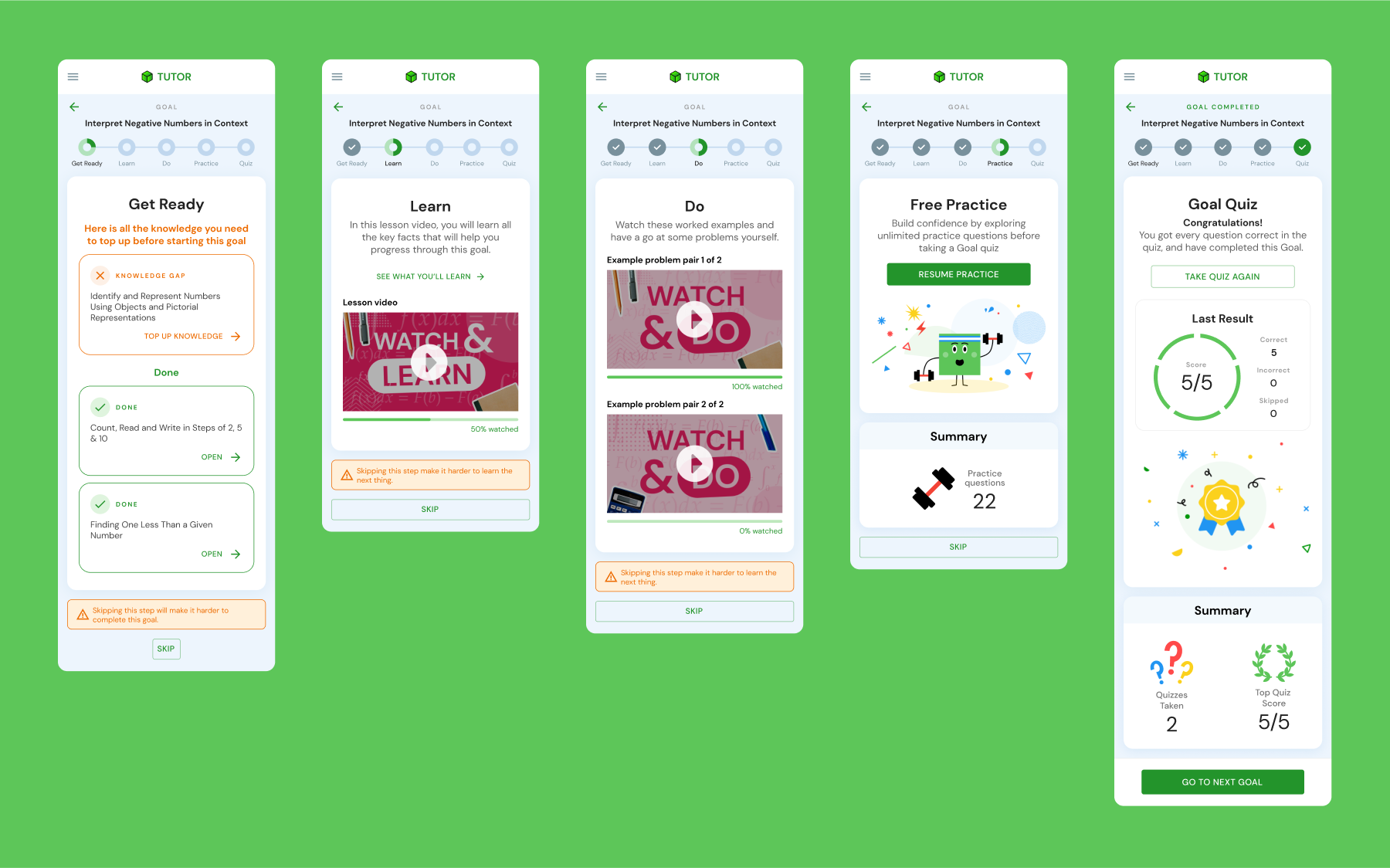 Complete Mathematics - Redesigned Goals on TUTOR — Smoother Learning ...